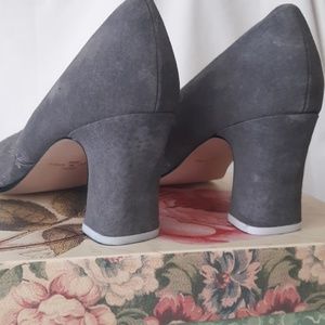 Laura Scott | Shoes | Grey Suede Laura Scott Pumps Sz 95 | Poshmark